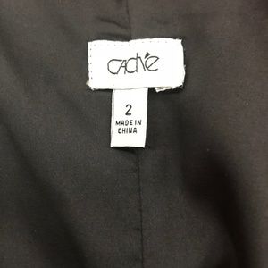 Cache | Dresses | Cache Black Mini Dress | Poshmark